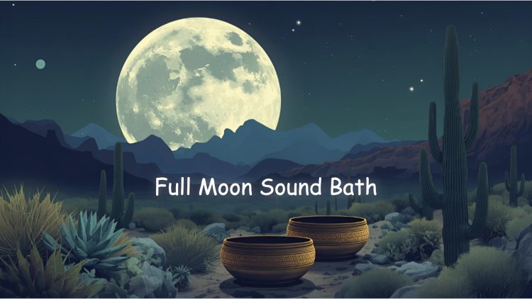 Full Moon Sound Bath 4/1/26 ⋆ Harmonic Healing Arts