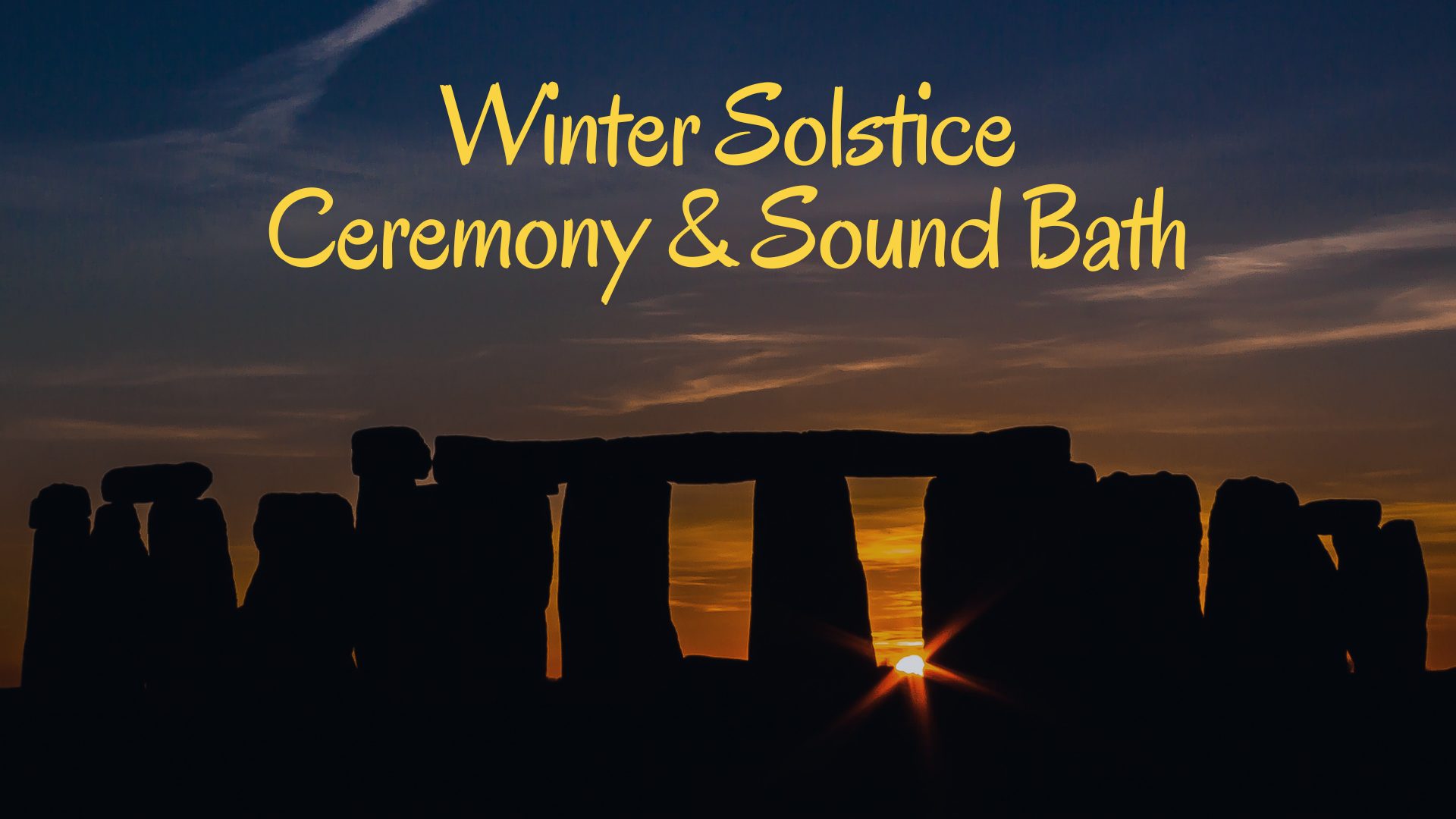 Winter Solstice Ceremony & Sound Bath 12/21/25 ⋆ Harmonic Healing Arts